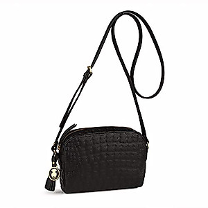 TOUS Calfskin Leather Sherton Crossbody Bag for Women, 14x19x5 cm, Sherton Collection