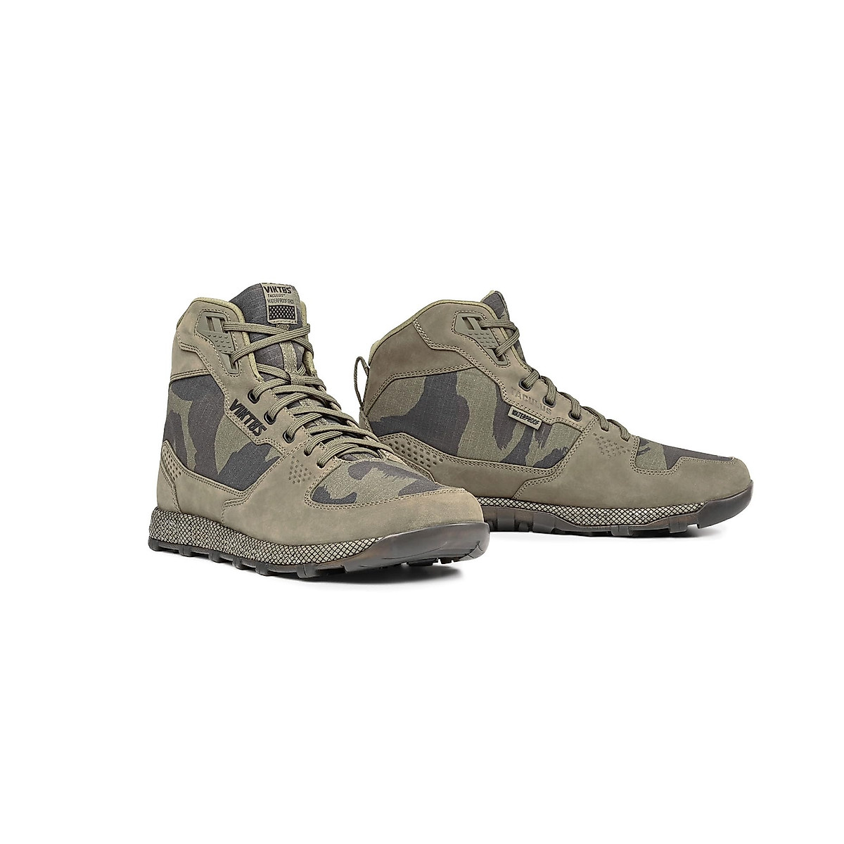 VIKTOS Men's Taculus All-Weather Waterproof Breathable Comfortable Range Shoes with Hi-Rebound EVA Midsole, Fatigue, 8.5