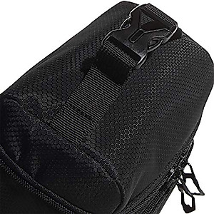 adidas Excel Insulated Lunch Bag, Black/Silver Metallic, One Size