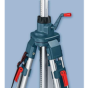 BOSCH Aluminum Heavy Duty Elevator Quick Clamp Tripod BT300, 45 Inch, Silver