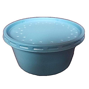 Iowa Worm Composting Bait Holders for Live Bait - 12 oz. Bait Containers with Lids 20 Count