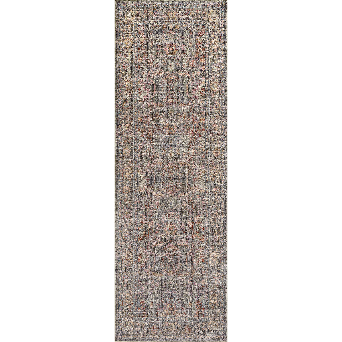 Loloi Chris Loves Julia x Rosemarie Stone/Multi 2'-7" x 4' Accent Rug