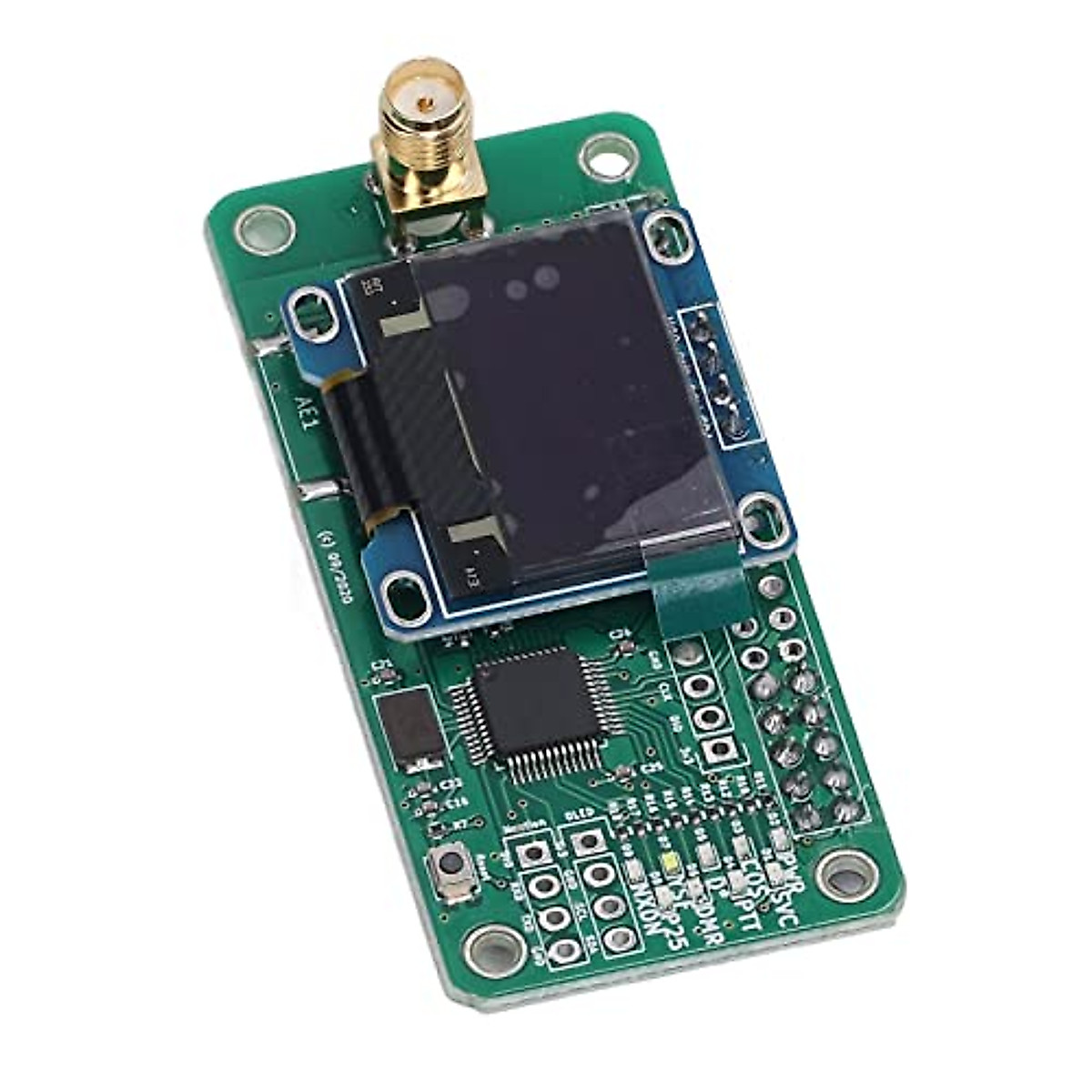 Hotspot Module, USB Easy to Upgrade DMR P25 YSF DSTAR USB Hotspot Board with Screen for Project Development