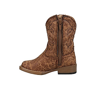 ROPER Toddler Boys Scout Square Toe Casual Boots Mid Calf - Brown - Size 6 M