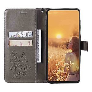 Fansipro Phone Cover Wallet Folio Case for LG V20, Premium PU Leather Slim Fit Cover for LG V20, 2 Card Slots, Exact fit, Gray