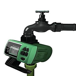 Galcon 11000 Series Hose Timers Irrigation Controller for Watering Balcony & Small Garden Featuring Internal Valve & Built-in Filter with Highly Flexible Programs for an Automatic Watering System