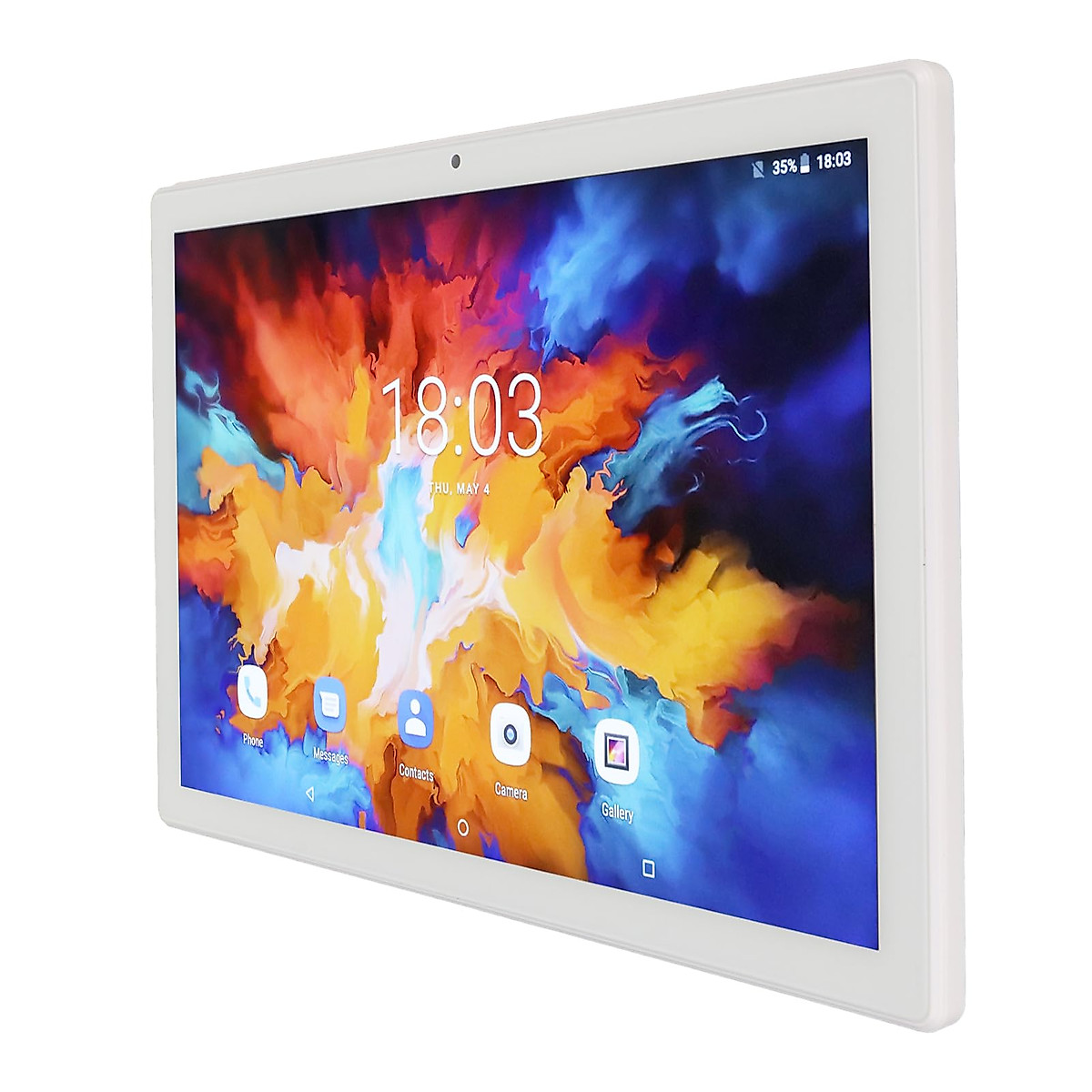 Luqeeg 10.1 Inch Tablet, Front 12MP Rear 24MP 2.4G 5G WiFi 12GB 256GB 100‑240V 4G LTE Tablet 5.0 with Earbuds for Work (US Plug)