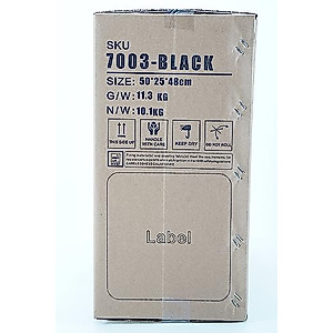 T-THREE. Adjustable headrest Office Chair Ergonomic Mesh Swivel Chair Office Chair Desk Chair Lumbar Support Height Adjustable 360°Swivel Rocking Function Mesh Back Seat for Home Office(Black)