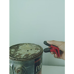 A99 3pcs Magnetic Paint Brush holder clip with Tin Opener DIY tools Red