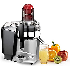 Kuvings NJ-9500U Centrifugal Juice Extractor- Higher Nutrients and Vitamins, BPA-Free Components, Easy to Clean, Ultra Efficient 350W -Silver