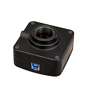 OMAX - A3550U3 5MP USB3.0 Digital Camera for Microscope with 0.01mm Calibration Slide (Windows 8 & 10, Mac OS X, Linux Compatible)