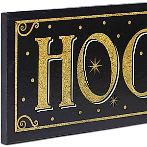 Open Road Brands Harry Potter Hogwarts Arrow Wood Wall Decor - Fun Hogwarts Sign for Kids' Bedroom, Playroom or Movie Room