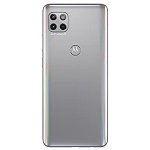 Motorola One 5G Ace | 2021 | 2-Day Battery | Unlocked | Made for US by Motorola | 6/128GB | 48MP Camera | Hazy Silver (Renewed)