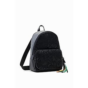 Desigual Women's Accessories PU Backpack Mini, Black, One Size