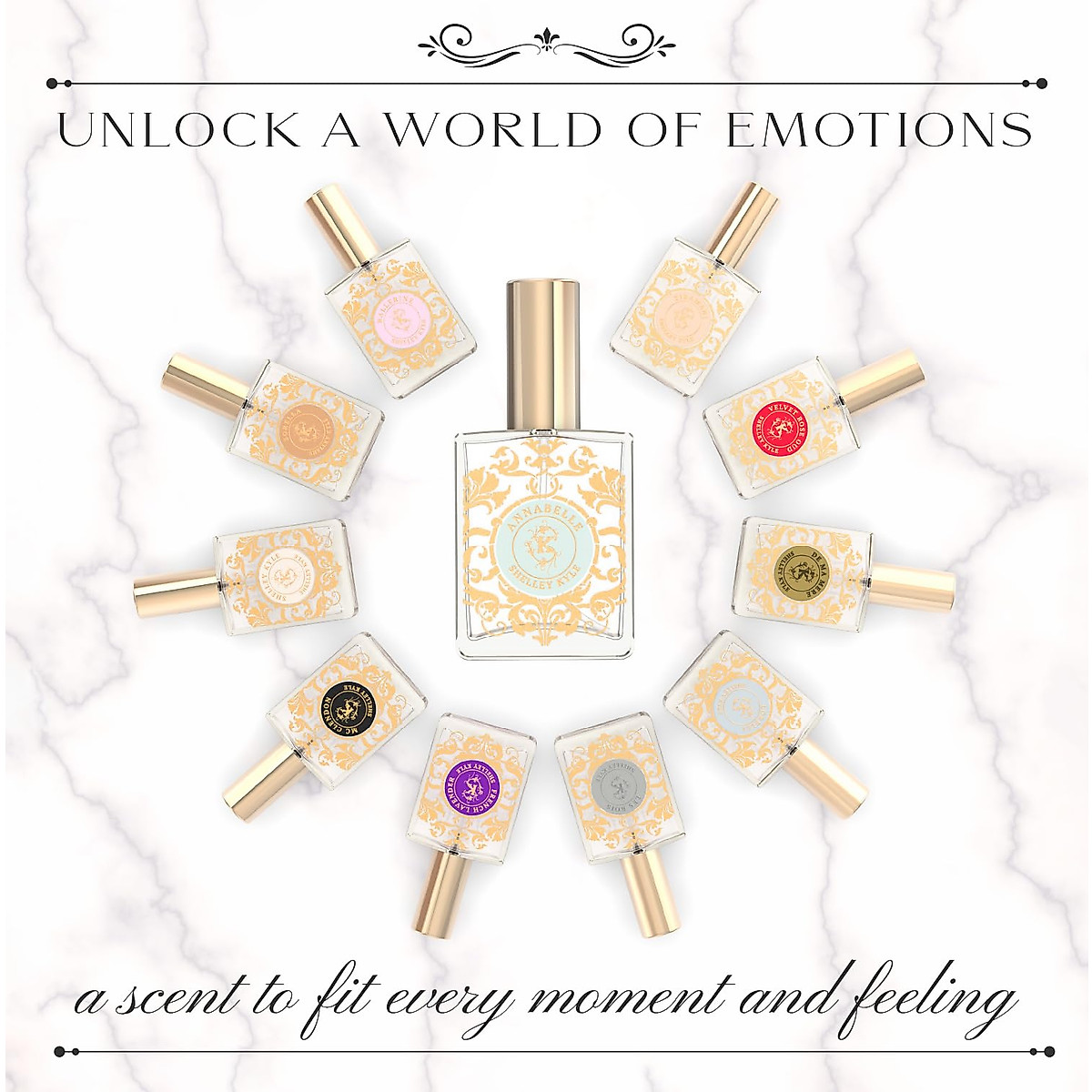 Shelley Kyle Unveiling Exquisite Fragrances with Travel Size Women Perfume. Discover Enchanting, and Tease Perfume for Women, plus Floral Scents Annabelle Perfume, 30 ml