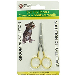 Miracle Coat Pet Ball Tip Shear, 4-Inch