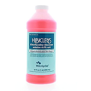 Hibiclens Antimicrobial Skin Liquid Soap,32 Fluid Ounce (Pack of 2)