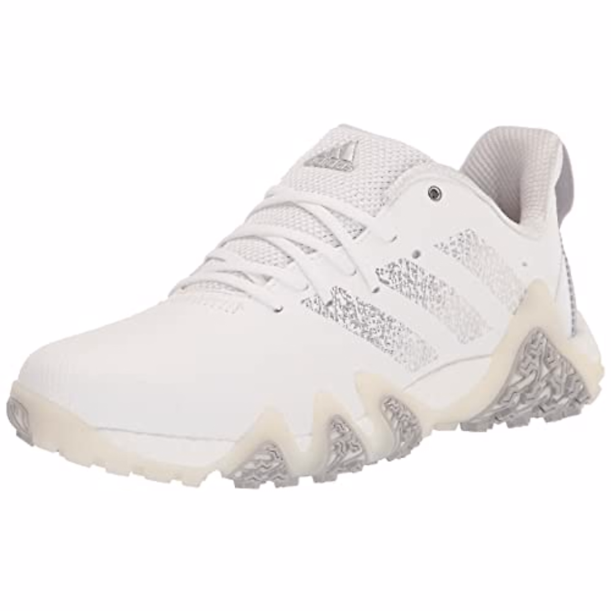adidas Men's CODECHAOS 22 Golf Shoe, FTWR White/Silver Met./Grey Two, 10.5