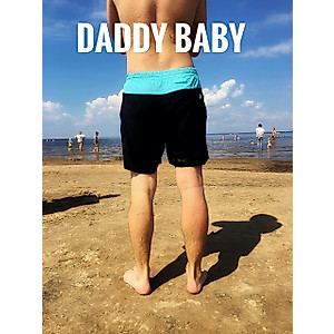 Men's Workout Running Performance Sport Gym Shorts with Built-in Underwear and Zipper Pockets