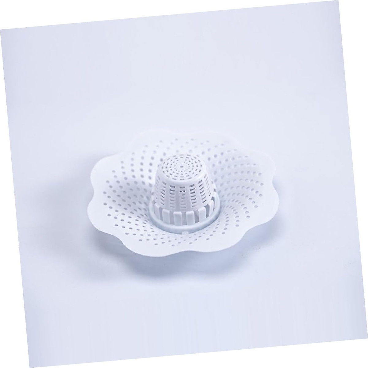 3pcs White Black Sink Strainer Drain Sink Cover Bathroom Bathtub Stopper Faucet Filter Drain Cover Laundry Sink Strainer Sliding Tray for Coffee Maker Toilet Vegetable Leaves