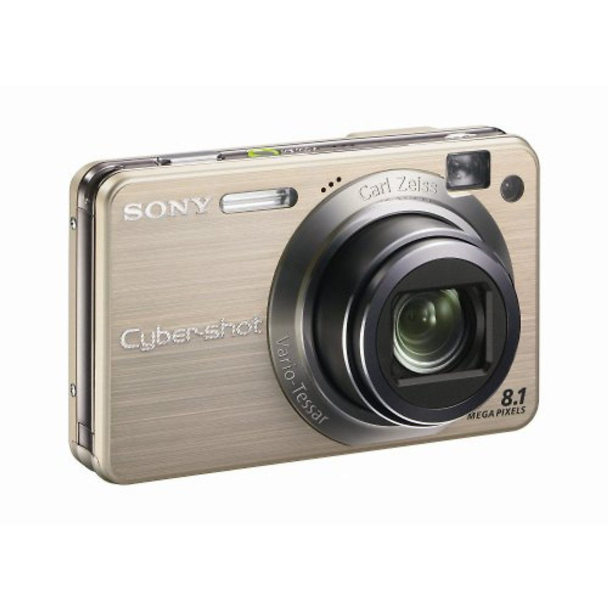 Sony Cybershot DSCW150/G 8.1MP Digital Camera with 5x Optical Zoom with Super Steady Shot (Gold)