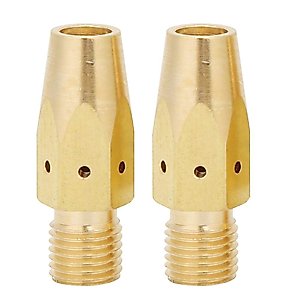 Contact Tip Adapter169728 for MIG Welder Gun Gas Diffuser Accessory for Miller M-25/M-40 for Hobart (2PCS)