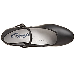 Capezio womens Jr. Footlight Tap Shoe, Black, 7.5 M US