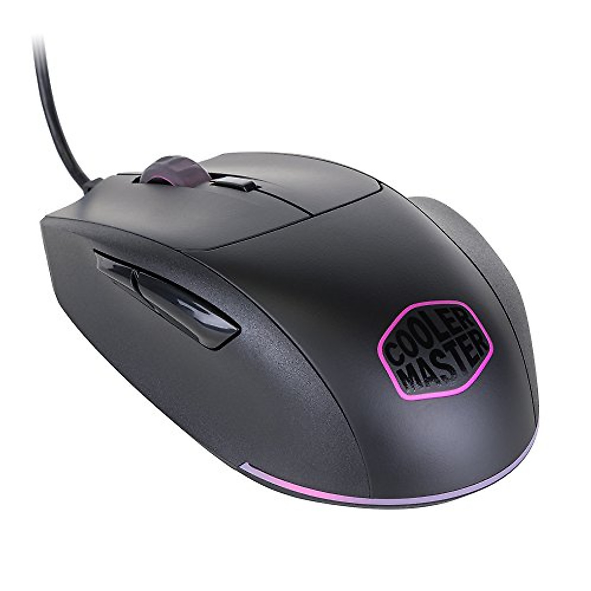 Cooler Master SGM-2007-KLON1 MasterMouse MM520 Claw Grip Gaming Mouse, 7 Buttons, RGB LED 3 Zone Light, On-The-Fly DPI 12000, Lag-Free