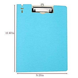 Siarth Clipboard with File Cover Writing Pad for School Office Stationery Holder Exam Pad A4 Letter Size Folder File Document Organizer Storage Pad