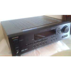 Onkyo HT-R520 WRAT Wide Range Amplifier Technology 6.1 Channel AV Audio Video Stereo/Home Theatre Receiver Complete with Remote, AV Cables and PDF Online Digital Instruction Manual