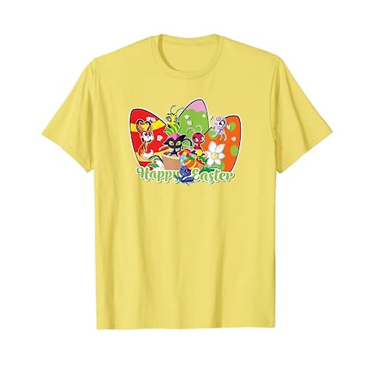 Miraculous Ladybug Spring Collection Happy Easter kwamis T-Shirt