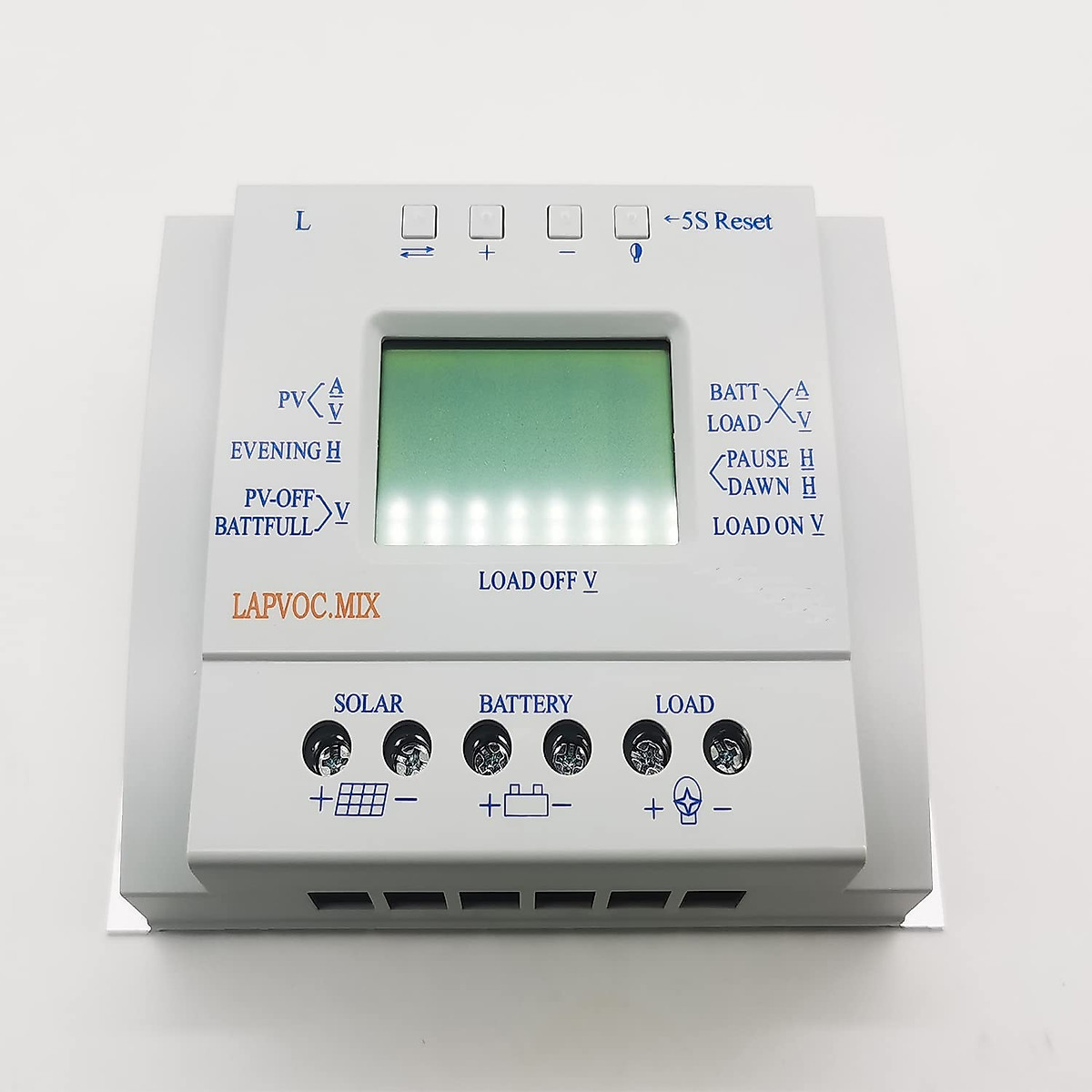 Solar Charge Controller 80A PWM 12V 24V 1920W Solar Panel Charger Discharge Regulator with 5V USB Output Multip Circuit Protection Anti-Fall Durable ABS Housing Heat Sink