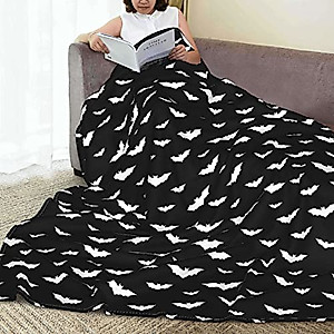 Flying Bats Ultra-Soft Micro Fleece Blanket Super Soft Throw Blankets for Bed Couch Sofa Thicken 50"X40"