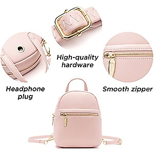 Mini Backpack Purse for Girls Teenager Cute Leather Backpack Women Small Shoulder Bag Handbags