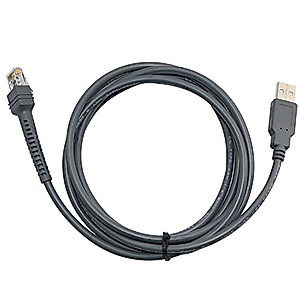 BlastCase 1 X USB A Male to RJ45 Cable 7ft 2M for Symbol Barcode Scanner LS4278 LS2208 2208AP