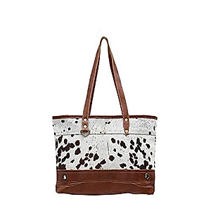 Combined Leather & Hairon Bag