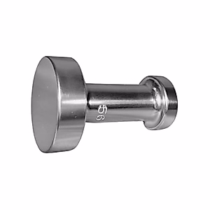 Rattleware 56mm Espresso Tamper - Heavy Duty Commercial Grade, Flat Bottomed, Aluminum Design for Consistent Tamping - Ultimate Comfort & Grip, Easy-to-Clean, Barista-Approved Coffee Accessory