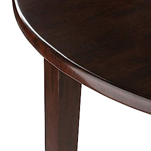 Winsome Wood Clayton Dining Walnut, 35.98x35.98x29.13