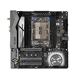 ASRock Socket TR4/ AMD X399/ DDR4 Wi-Fi/A&2GbE/ MicroATX Motherboard (X399M TAICHI)