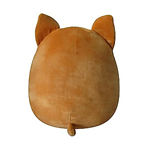 Squishmallows Original 12-Inch Reginald Corgi with Red Bandana - Medium-Sized Ultrasoft Official Jazwares Plush