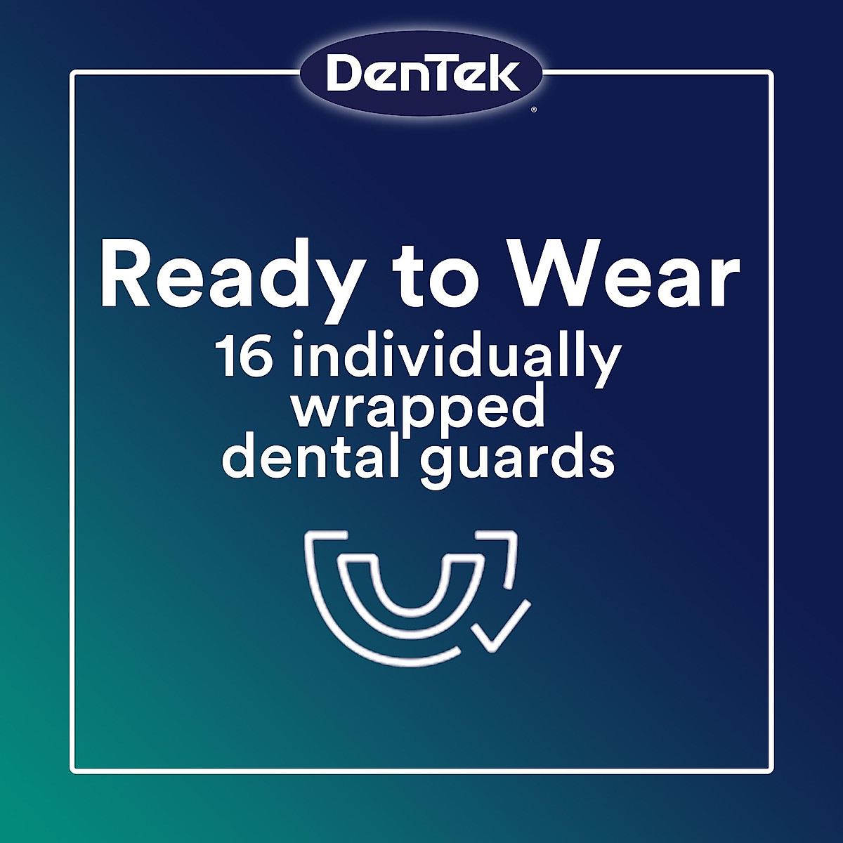 DenTek ReadyFit Disposable Dental Guards BPA Latex Free, 16 Count