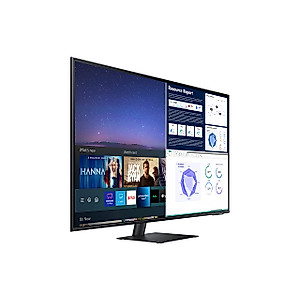 Samsung M70 Smart 43 Inch 4K Computer Monitor, Smart TV Apps, Microsoft 365, 4K Monitor (LS43AM702UNXZA)
