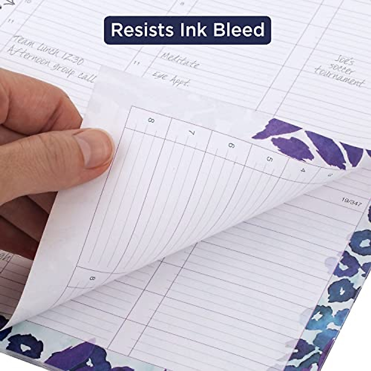 AT-A-GLANCE 2023 Weekly & Monthly Planner, 8-1/2" x 11", Large, Wild Washes Teal (523-905)