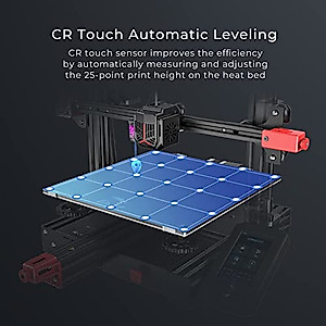 Creality Ender 3 Max Neo 3D Printer, CR Touch Auto Leveling Bed Dual Z-Axis Full-metal Extruder Ender 3D Printer Large Print Size 11.8x11.8x12.6in