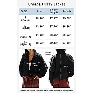 PRETTYGARDEN Women 2023 Fall Fleece Jacket Long Sleeve Casual Winter Lapel Button Fuzzy Sherpa Coats Outerwear with Pockets (Black, Medium)