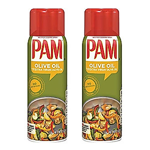PAM Cooking Spray Olive Oil , 5 Oz (Pack of 2)