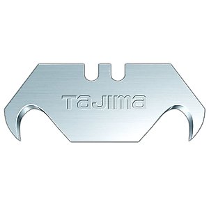 TAJIMA Utility Knives & Blades - 5-Pack Deep Hook Blades with Premium Tempered Steel & Safety Blade Dispenser - HKB-5B