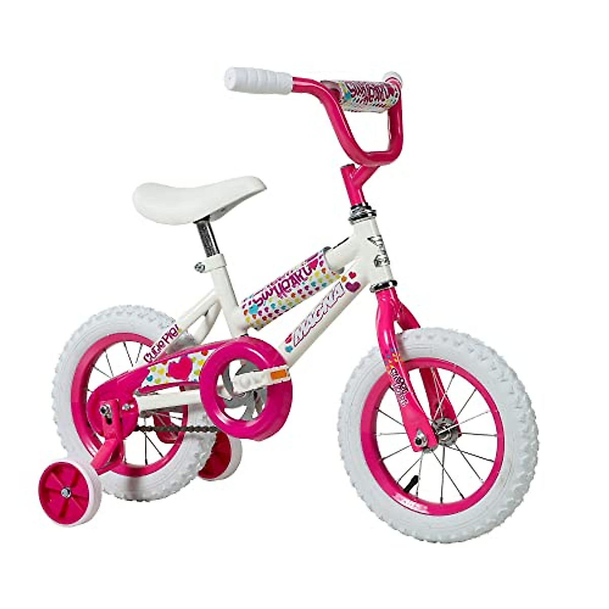 Dynacraft Magna Sweetheart 12" Children's Bike – Fun and Colorful Design, Sturdy and Durable, Perfect for Kids Learning to Ride, Easy to Assemble, Ideal for Young Riders