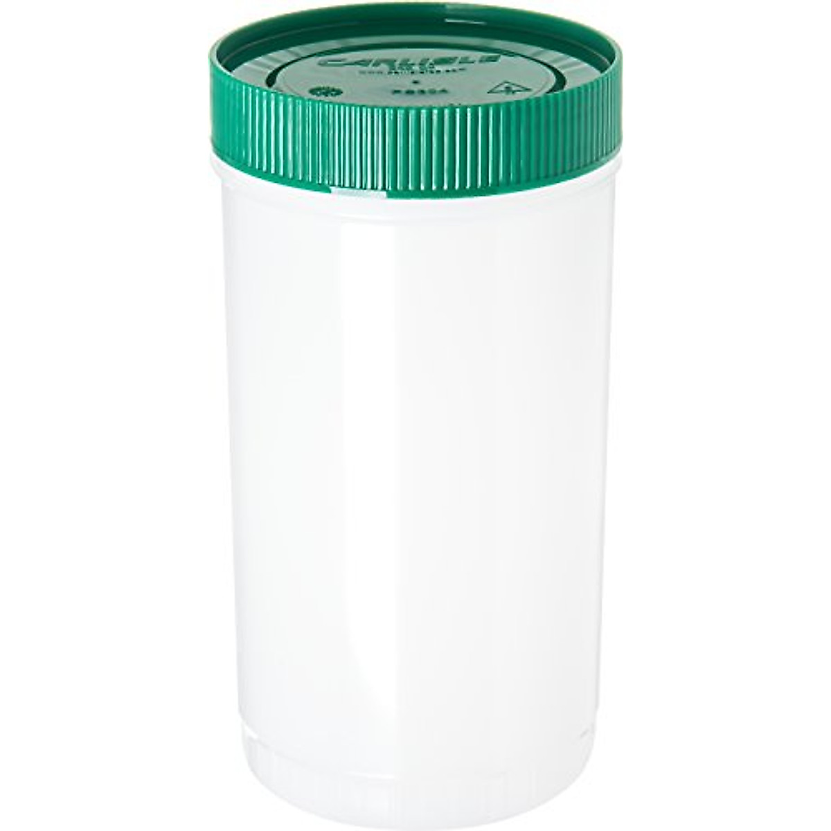 Carlisle FoodService Products Stor N' Pour Complete Quart Set Neck, Container, Cap, And Spout for Bar, Kitchen, And Restaurants, Plastic, 1 Quart, Green