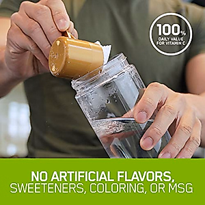 Optimum Nutrition Gold Standard 100% Organic Plant Based Protein Powder, Vitamin C for Immune Support, Vanilla, 1.51 Pound